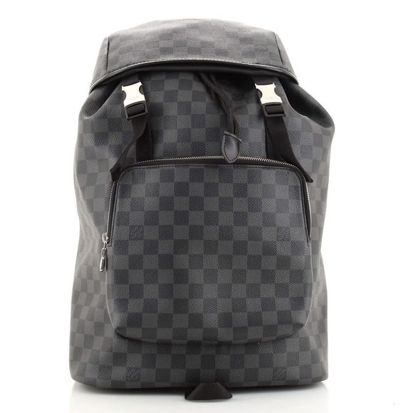 Louis Vuitton | Bags | Louis Vuitton Zack Backpack Damier Graphite ...